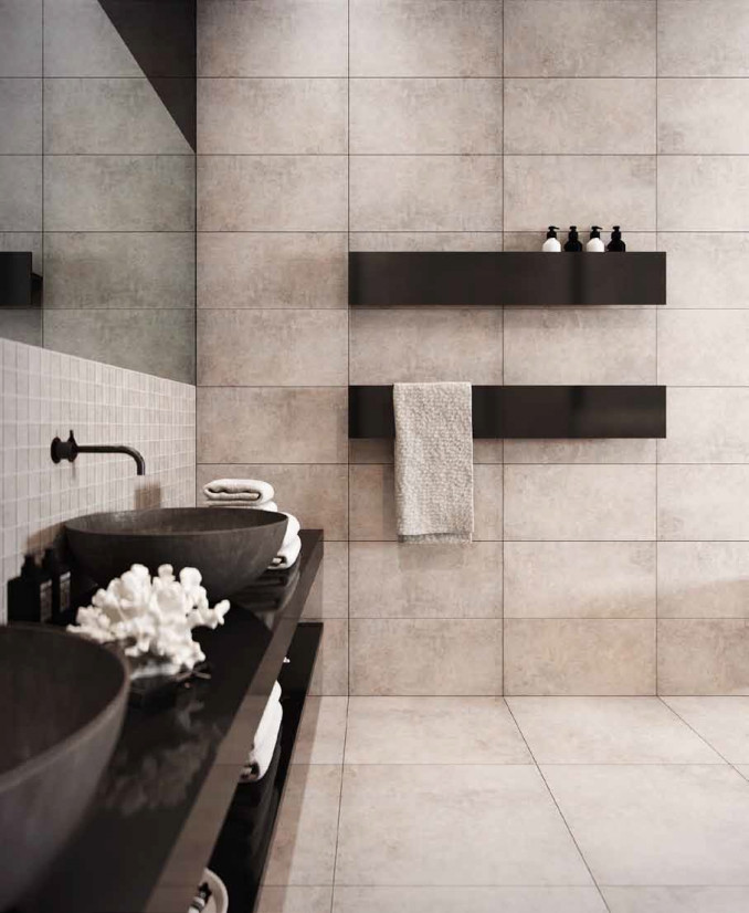 GREY WIND light 60x60 rett KR 033 (P) - Aqua Casa